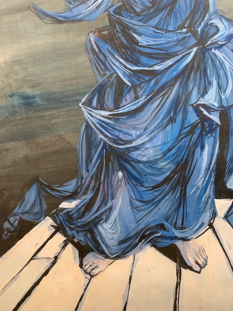 Robert Davison - Phaedra (Phedre, Greek Goddess theatre illustration ...