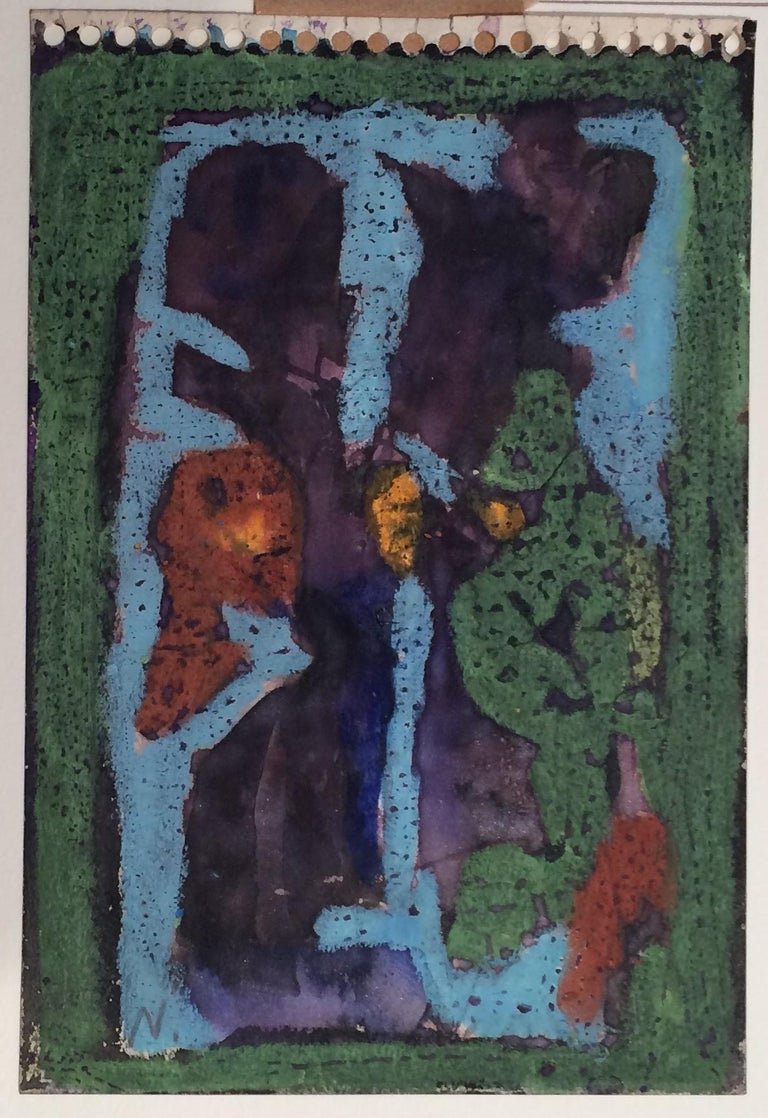 Norris Embry - Untitled oil and watercolour painting by Norris Embry ...