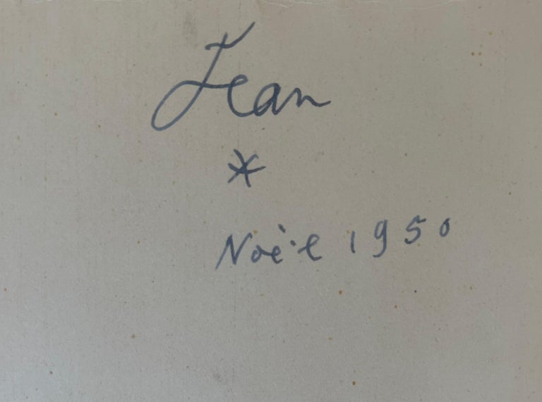 Jean Cocteau - Unpublished poem For Sale at 1stDibs