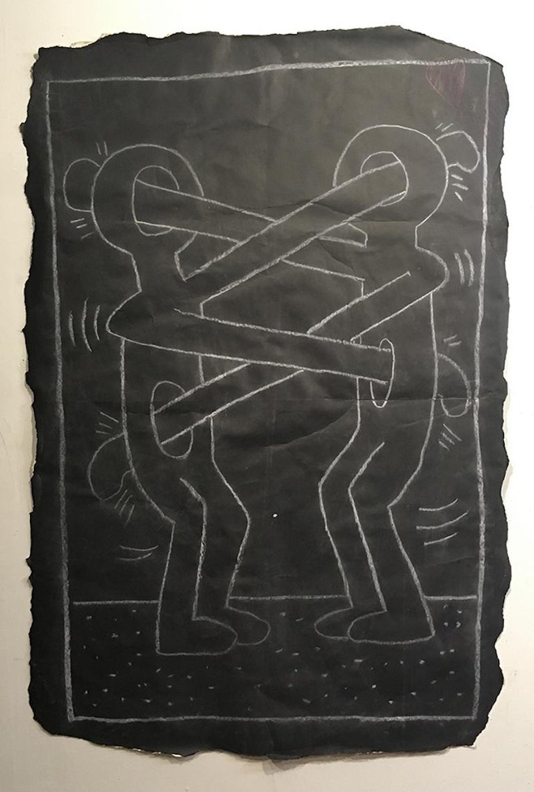 Keith Haring - Untitled "Art Attacks on AIDS" at 1stDibs