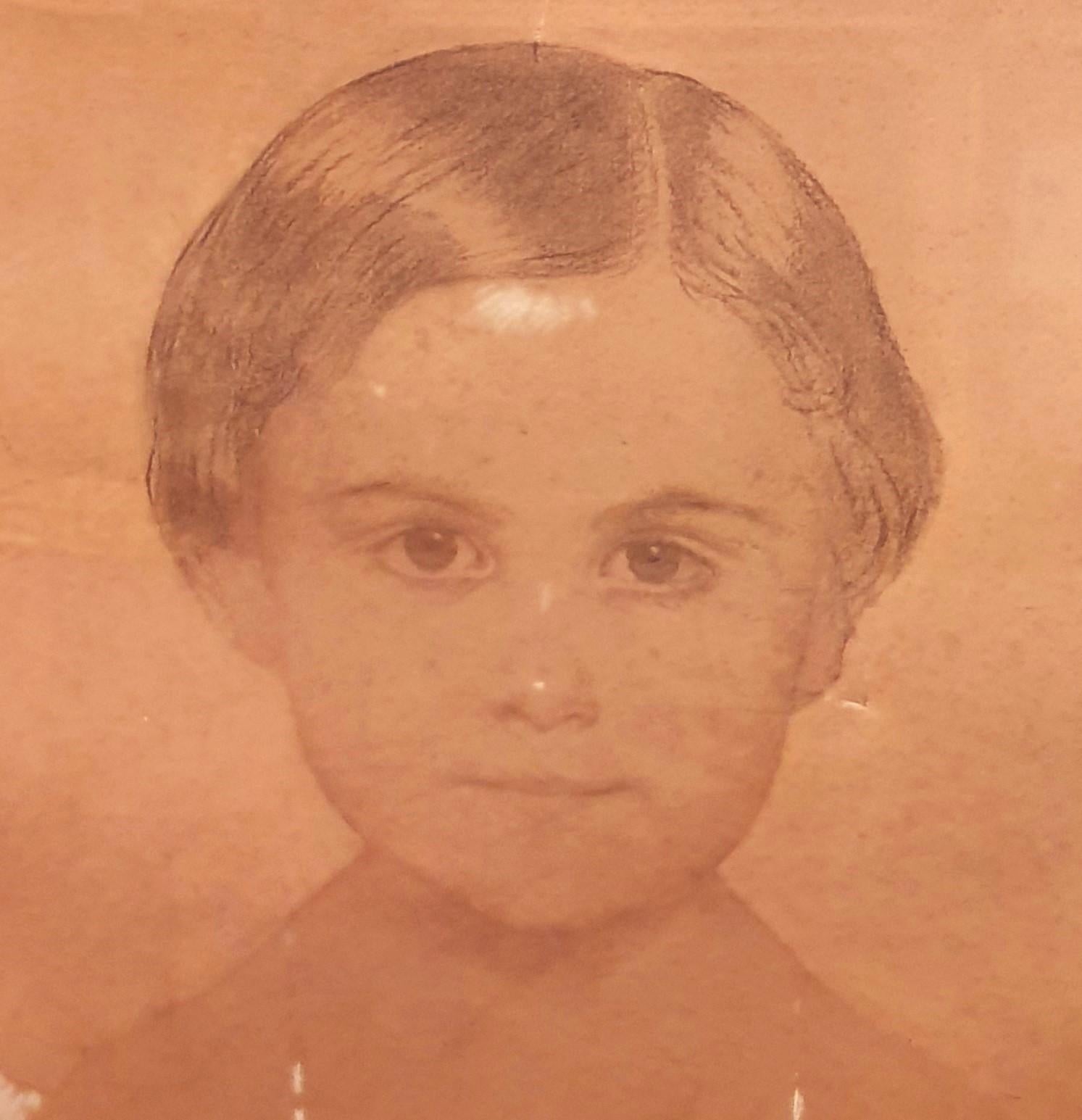 Amaury-Duval - AMAURY-DUVAL portrait child Drawing pencil MOUCHET JACOB ...