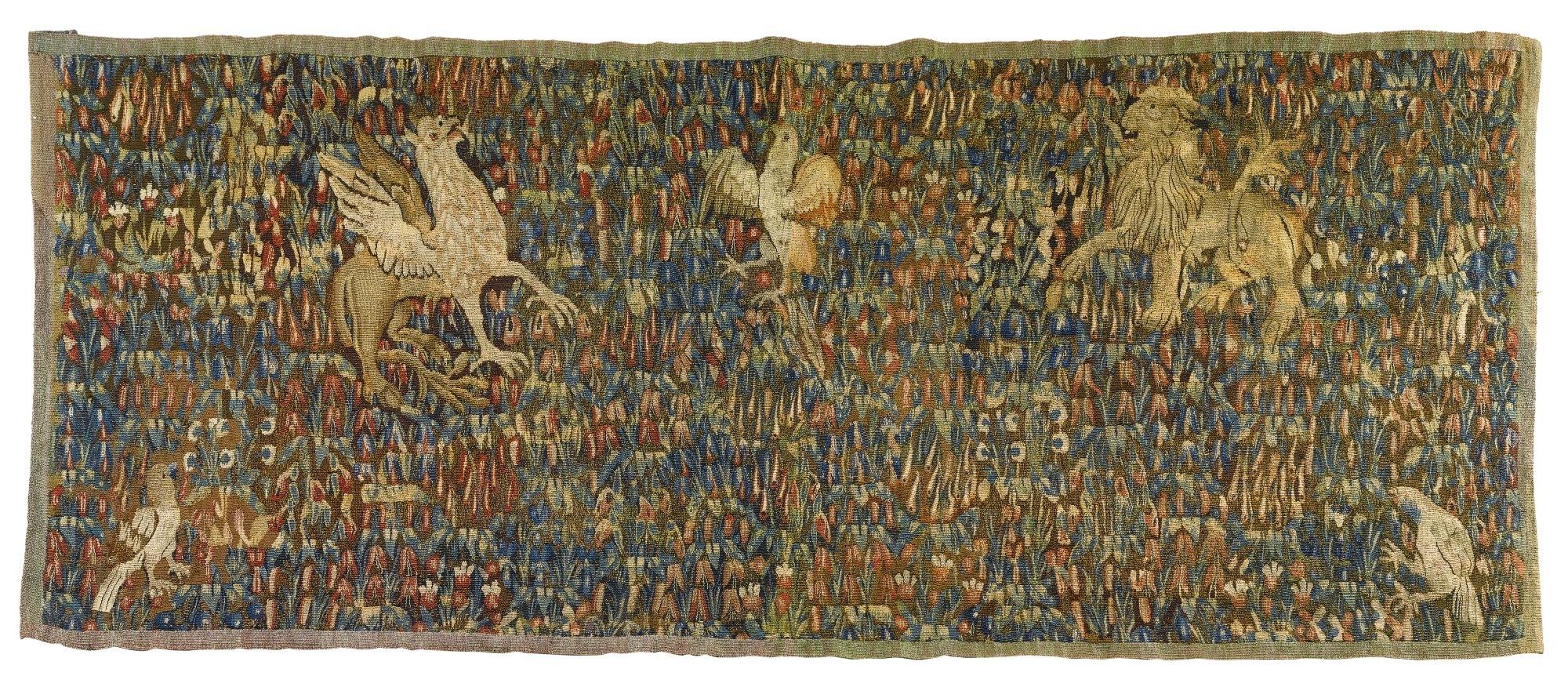 Franco-Flemish master - The Millefleur Tapestry For Sale at 1stDibs