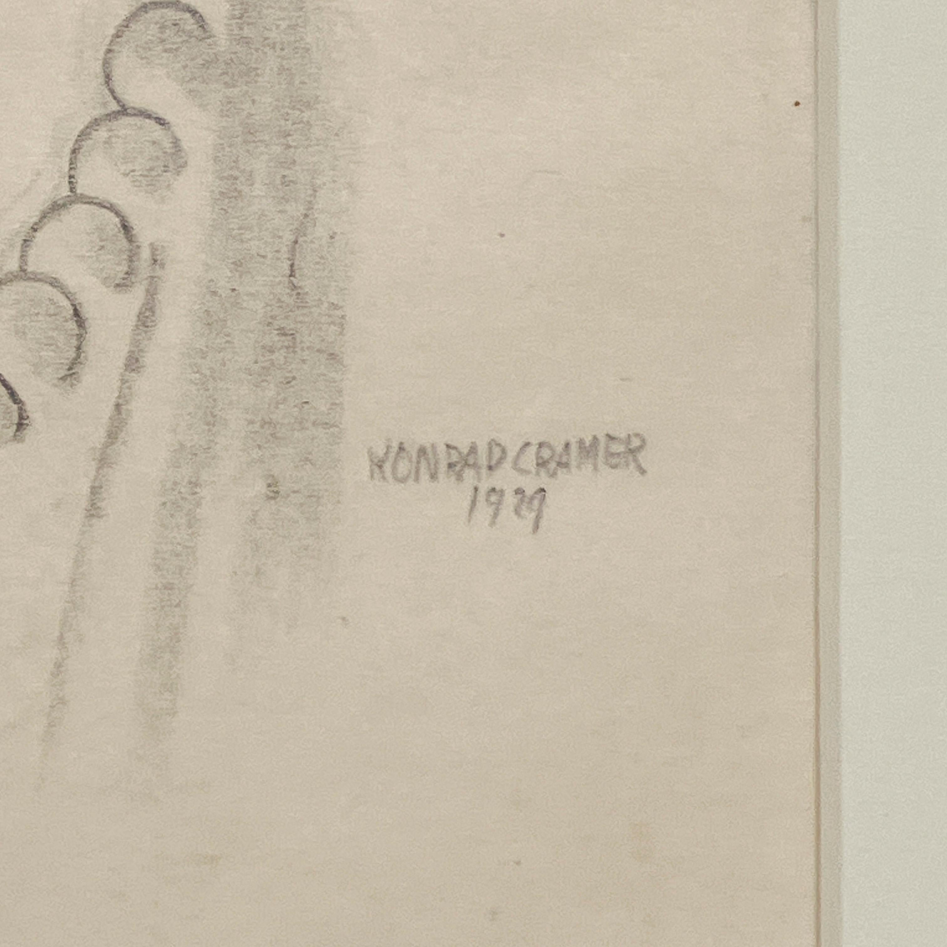 Konrad Cramer - Unitled (Portrait of a Woman) For Sale at 1stDibs