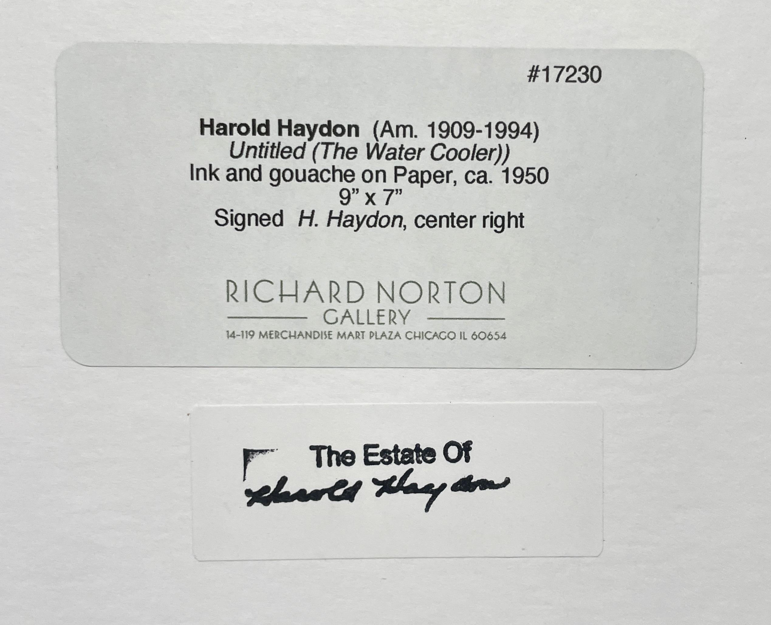 Harold Haydon - A Humorous, Vintage Mid-Century Modern Cartoon Ink ...