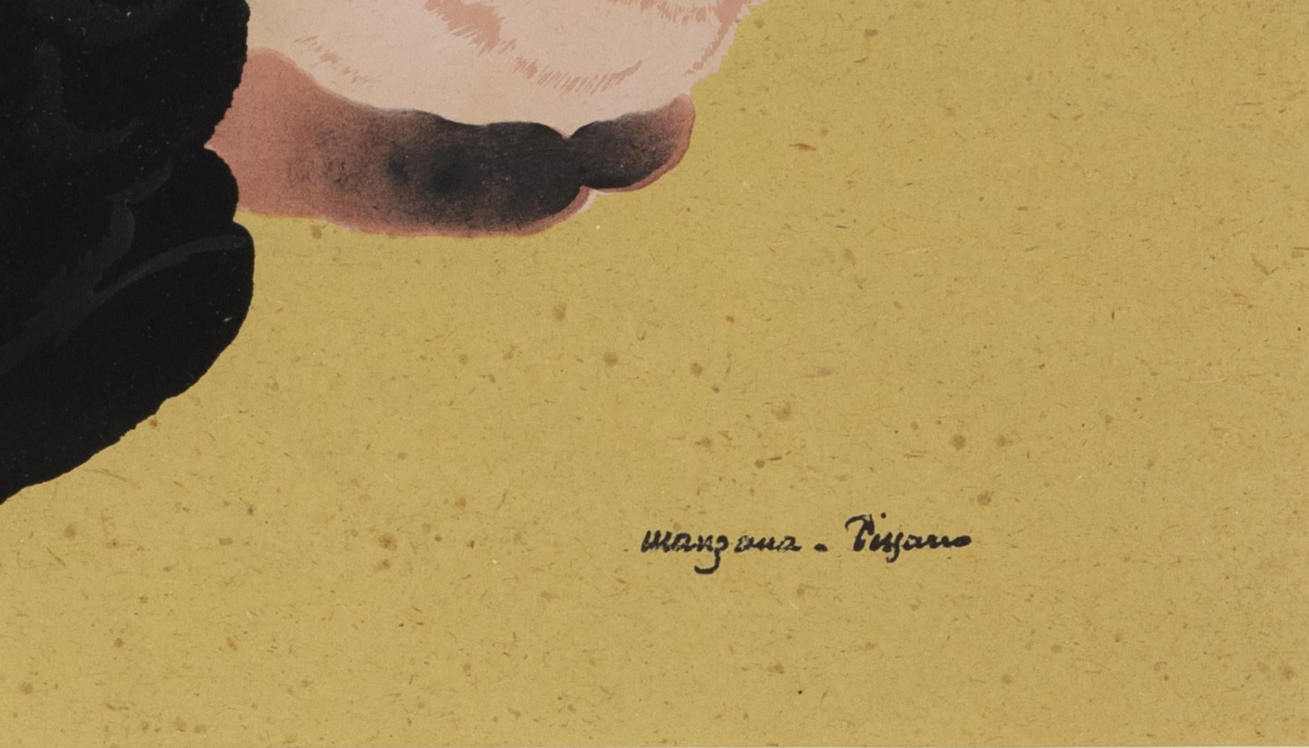 Georges Henri Manzana Pissarro - Deux chats by Georges Manzana Pissarro ...