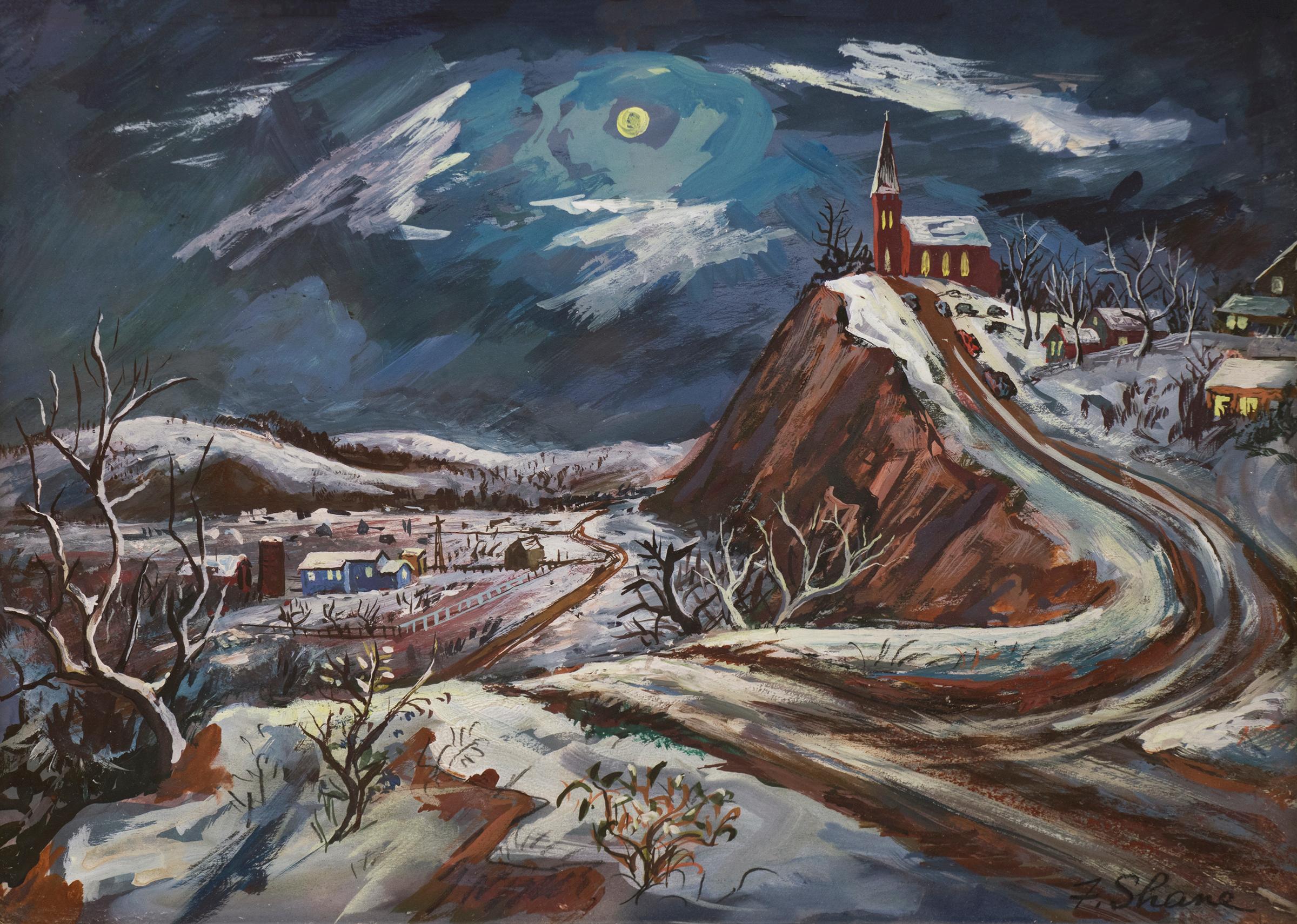 Fred Shane - Silent Night at 1stDibs | fred shane, fred is dead shane