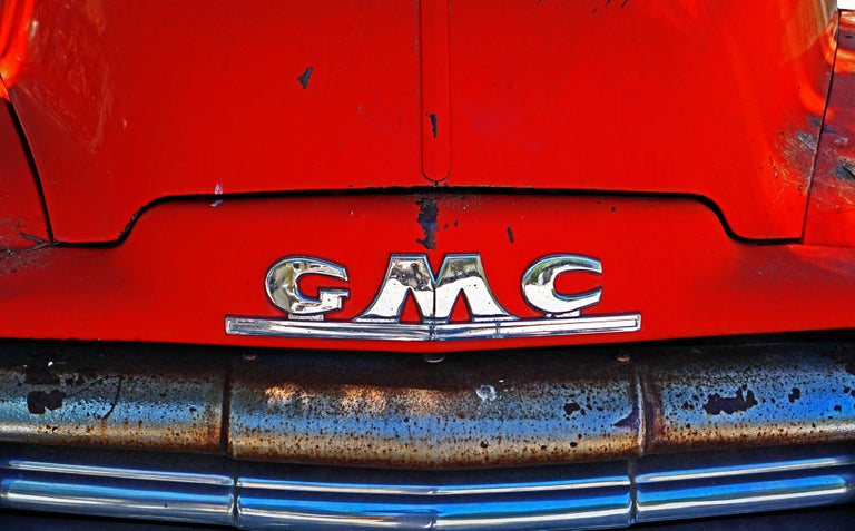 James Mannix - Red GMC For Sale at 1stDibs