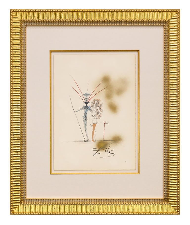 Salvador Dalí­ - Study for Couple Frontispiece For Sale at 1stDibs