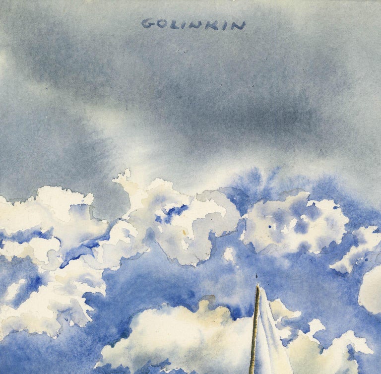 Joseph Webster Golinkin - America's Cup - 1967. Wing Mark, Intrepid and Dame Pattie. For Sale at ...