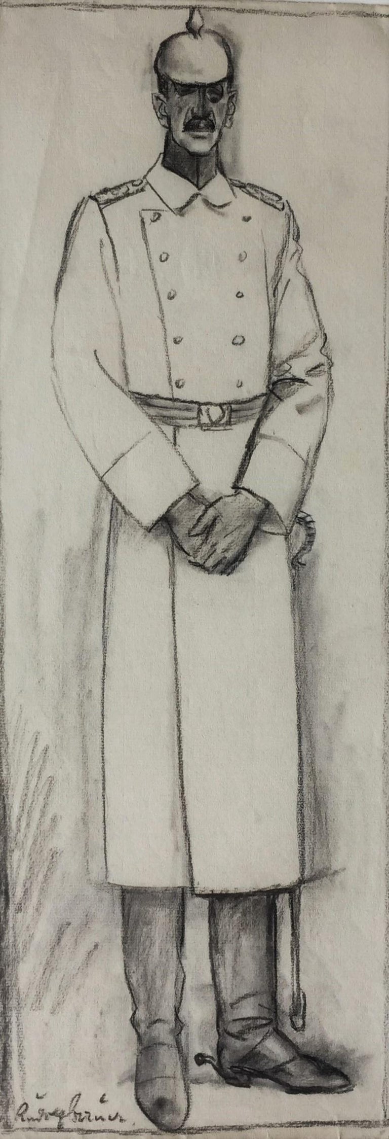 Rudolf Bauer - German World War I Officer. at 1stDibs