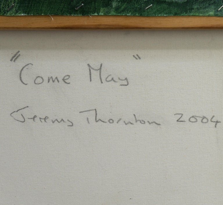 Jeremy Thornton - 'Come May', Large Semi-Abstract Springtime Landscape ...