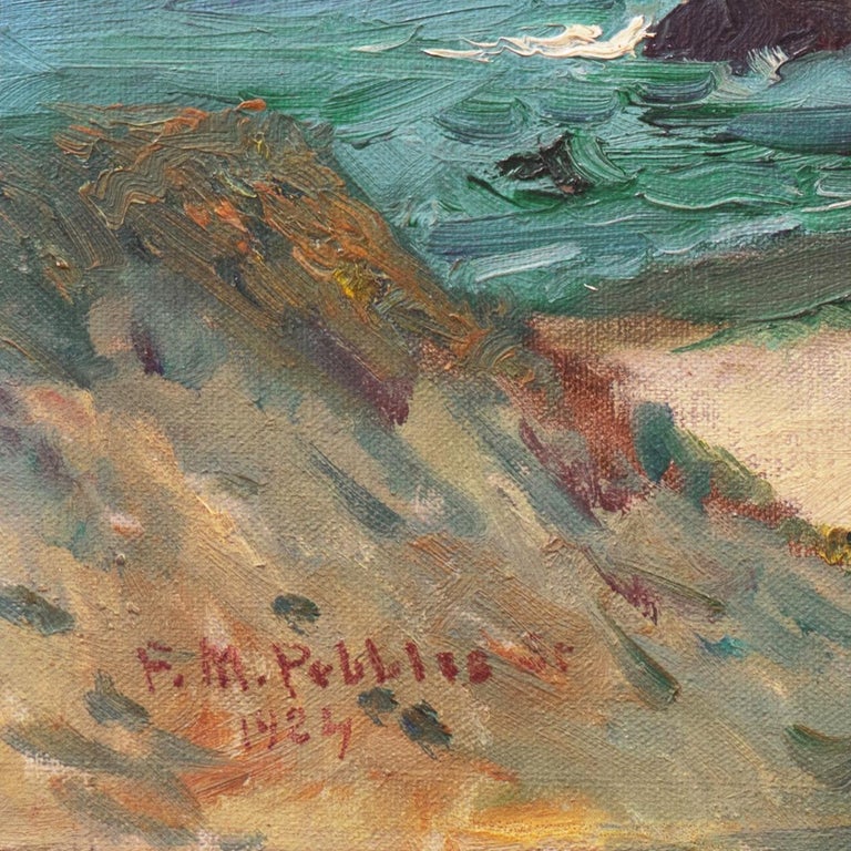 Frank Marion Peebles - 'Monterey Bay', California Plein Air, National ...