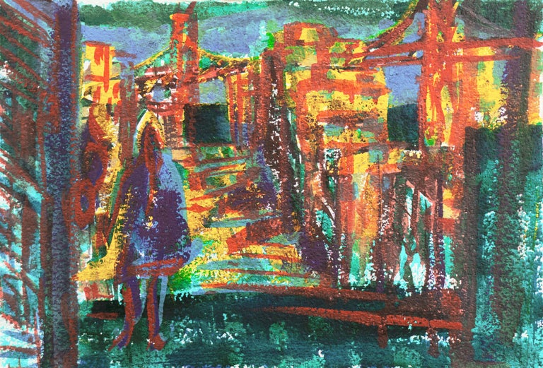 Robert Kaess - 'San Francisco and the Golden Gate Bridge', Oakland ...