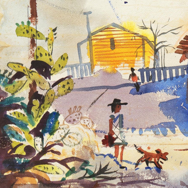 Edward Sorel - 'Old Monterey', Carmel Cottage, California Post ...