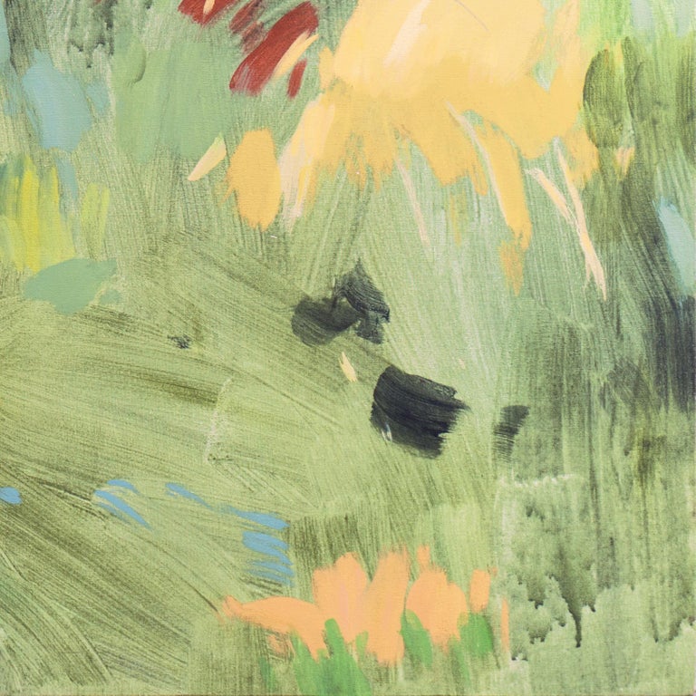 Jeremy Thornton - 'Come May', Large Semi-Abstract Springtime Landscape ...