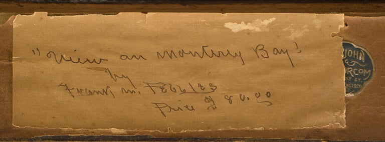 Frank Marion Peebles - 'Monterey Bay', California Plein Air, National ...