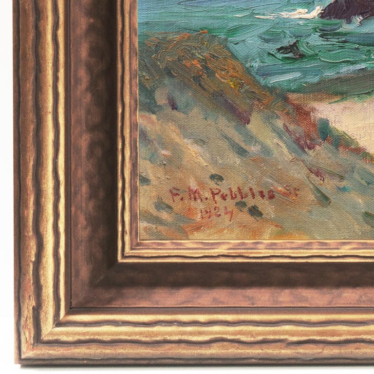 Frank Marion Peebles - 'Monterey Bay', California Plein Air, National ...