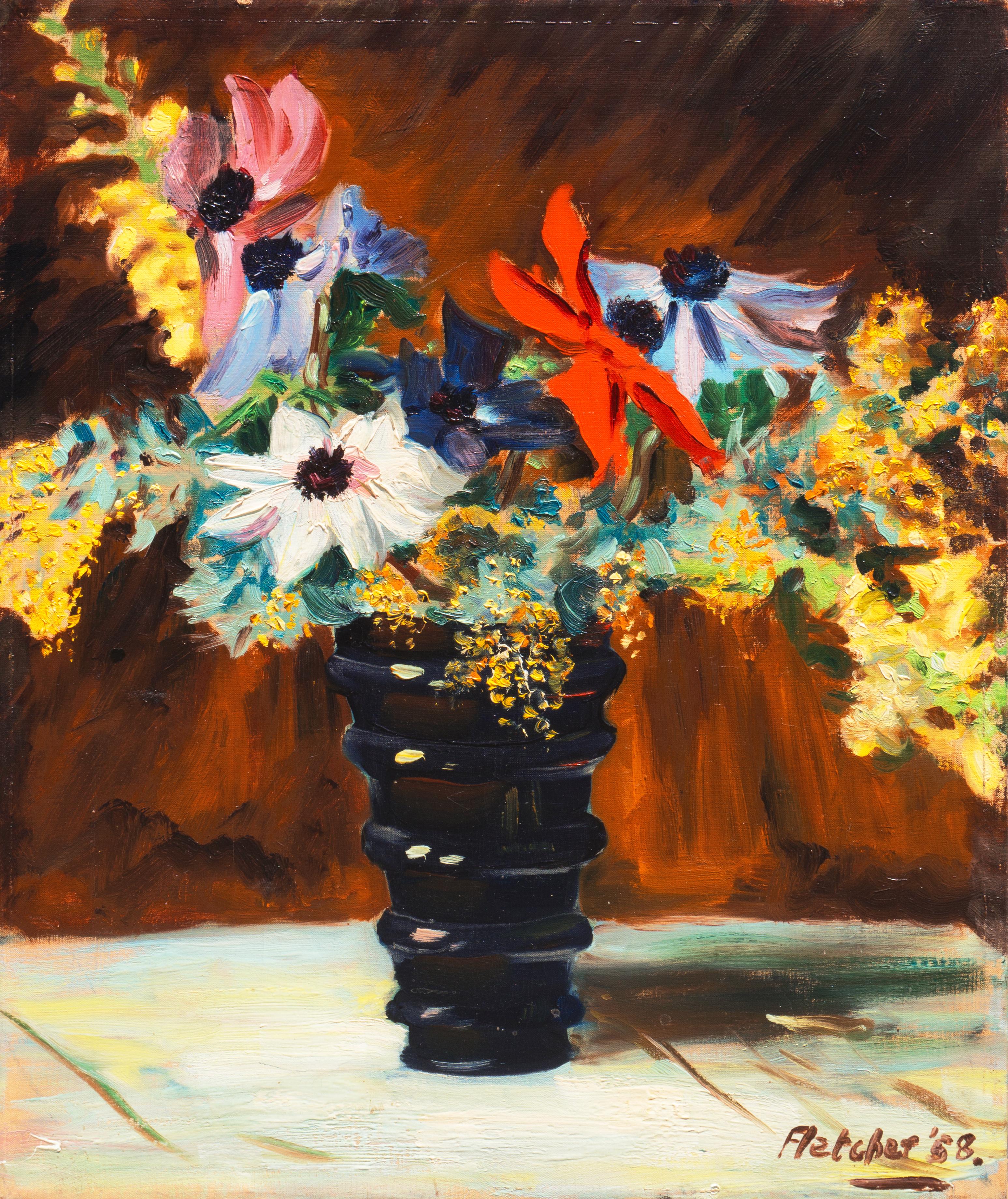 Irma Engel Grabhorn - ''Roses in a Millefiori Vase'', Salon d''Automne ...