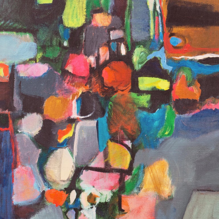 Janice Haefner - 'Floral Still Life', Bay Area Abstract, California ...