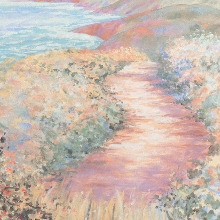 Elizabeth Horning - 'Rolling Mist off the Coast', Arizona Woman Artist ...