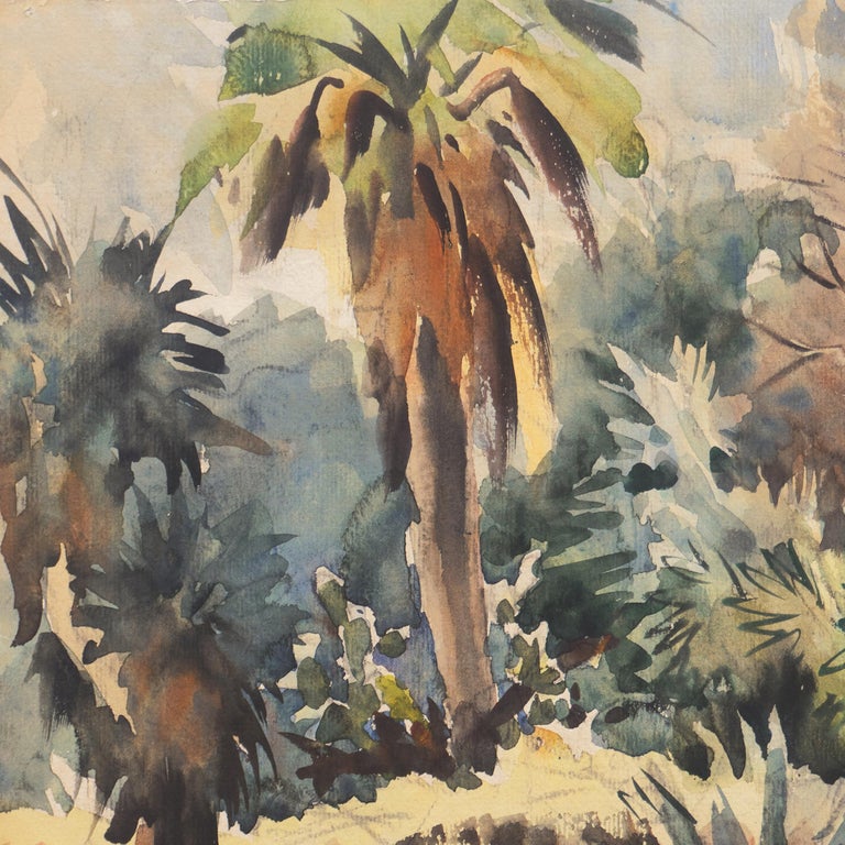 Ralph Ledesma - 'Impressionist Landscape with Agave', Sequoia Art Group ...