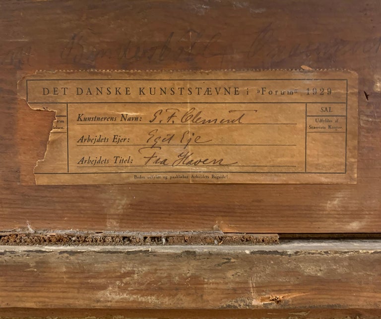 G. Frederick Clement - 'Artist's Garden', Paris, Academie des Beaux ...