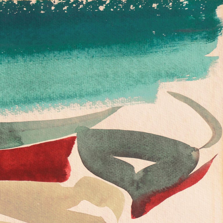 Robert Holdeman - 'Two Boats', San Francisco Bay Area Abstraction ...
