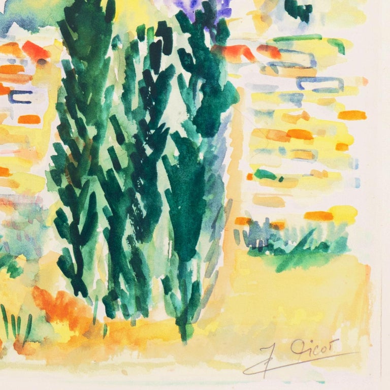 Jean-Claude Picot - 'Painting in the Garden', Academy of Fine Arts of ...