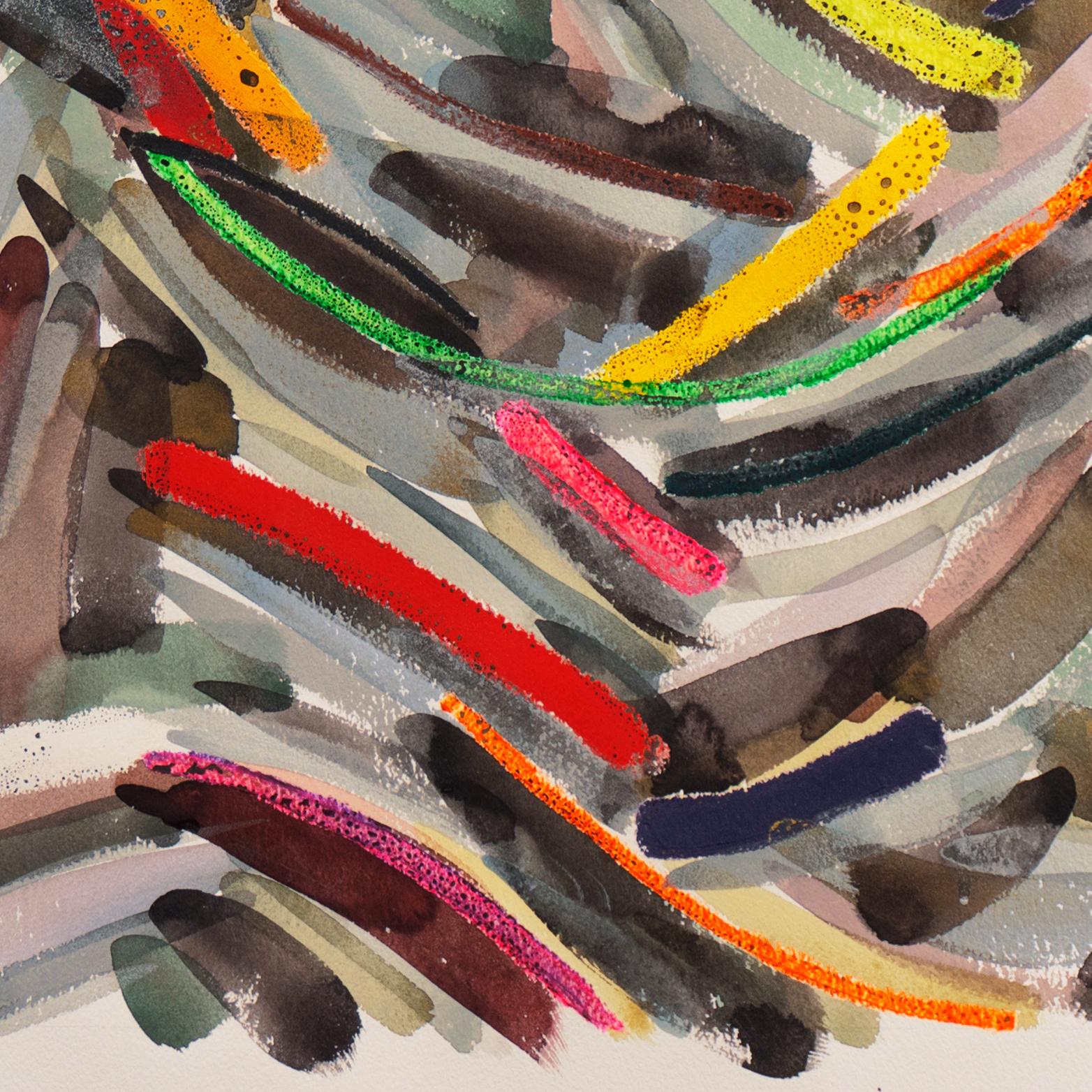 Jane Couch - 'Pattern Painting Abstract', North Carolina Woman Artist ...