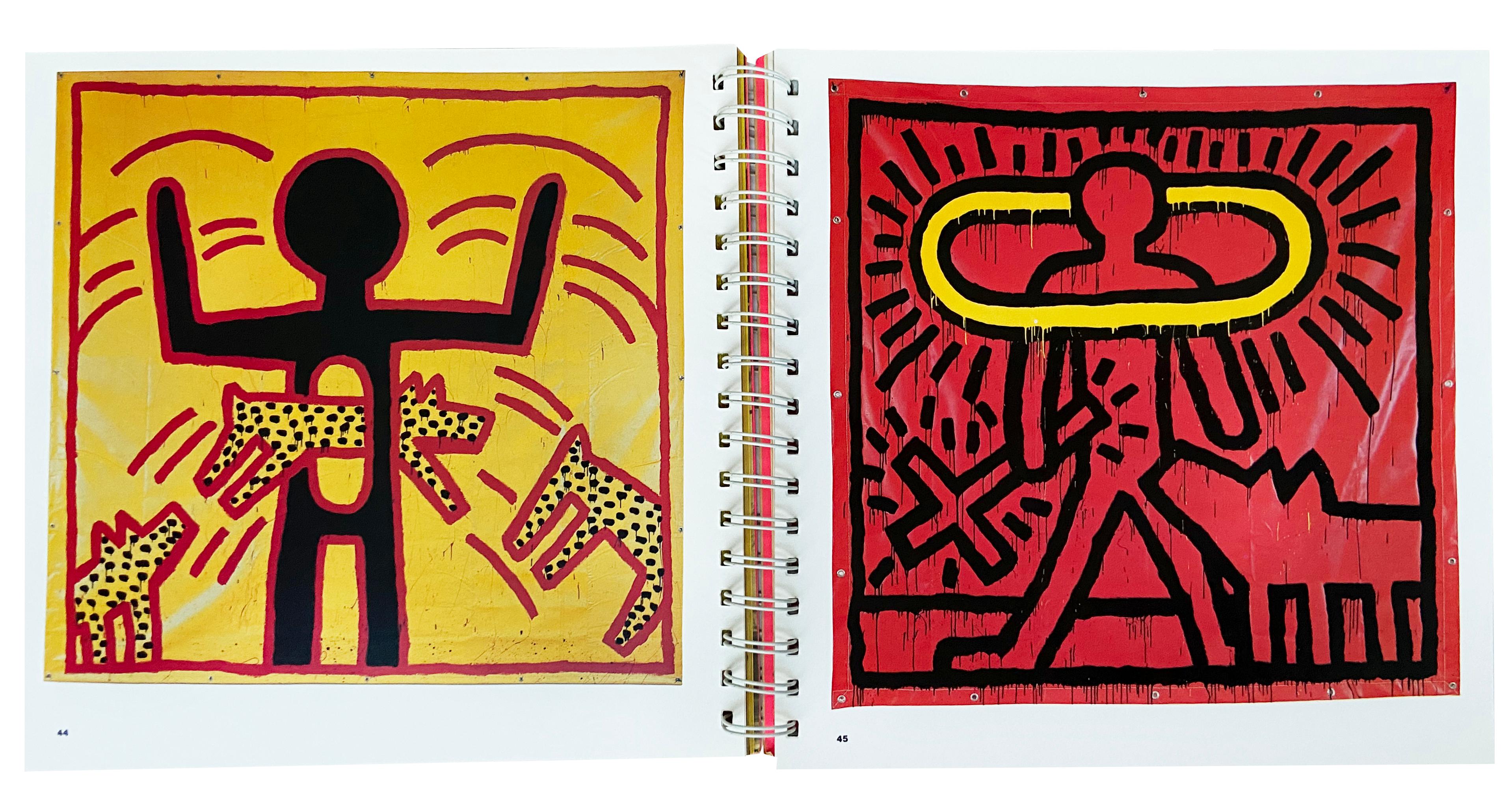 Keith Haring - Keith Haring Radiant Baby Barking Dog drawing 1982 ...