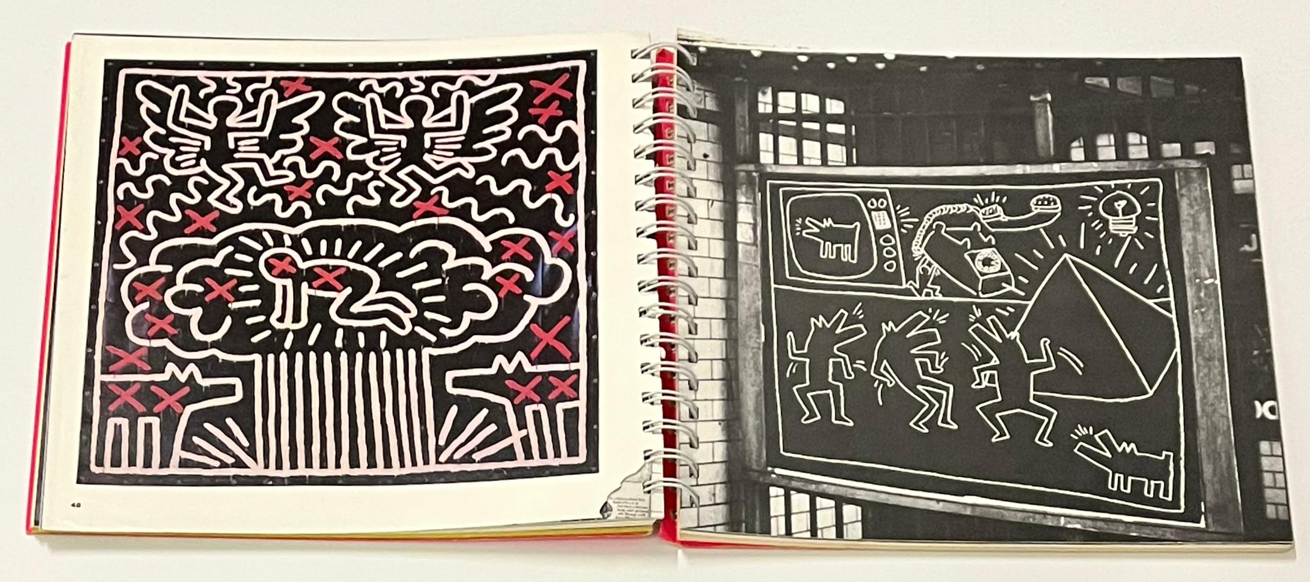 Keith Haring - Keith Haring Radiant Baby Barking Dog drawing 1982 ...