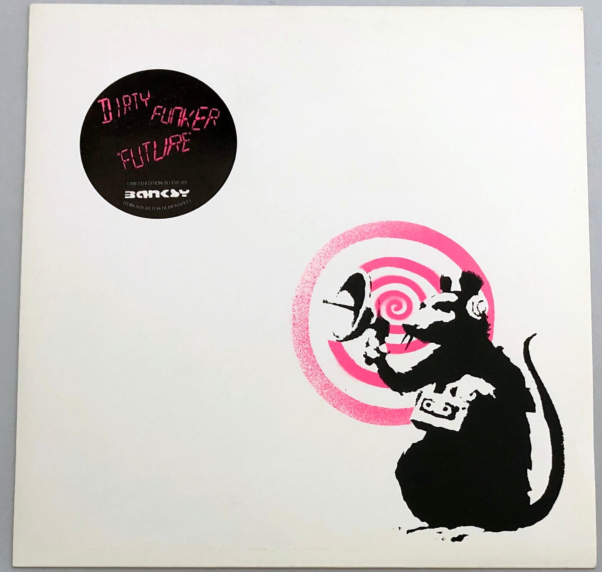 Banksy - Banksy Radar Rat record album art at 1stDibs | banksy album covers