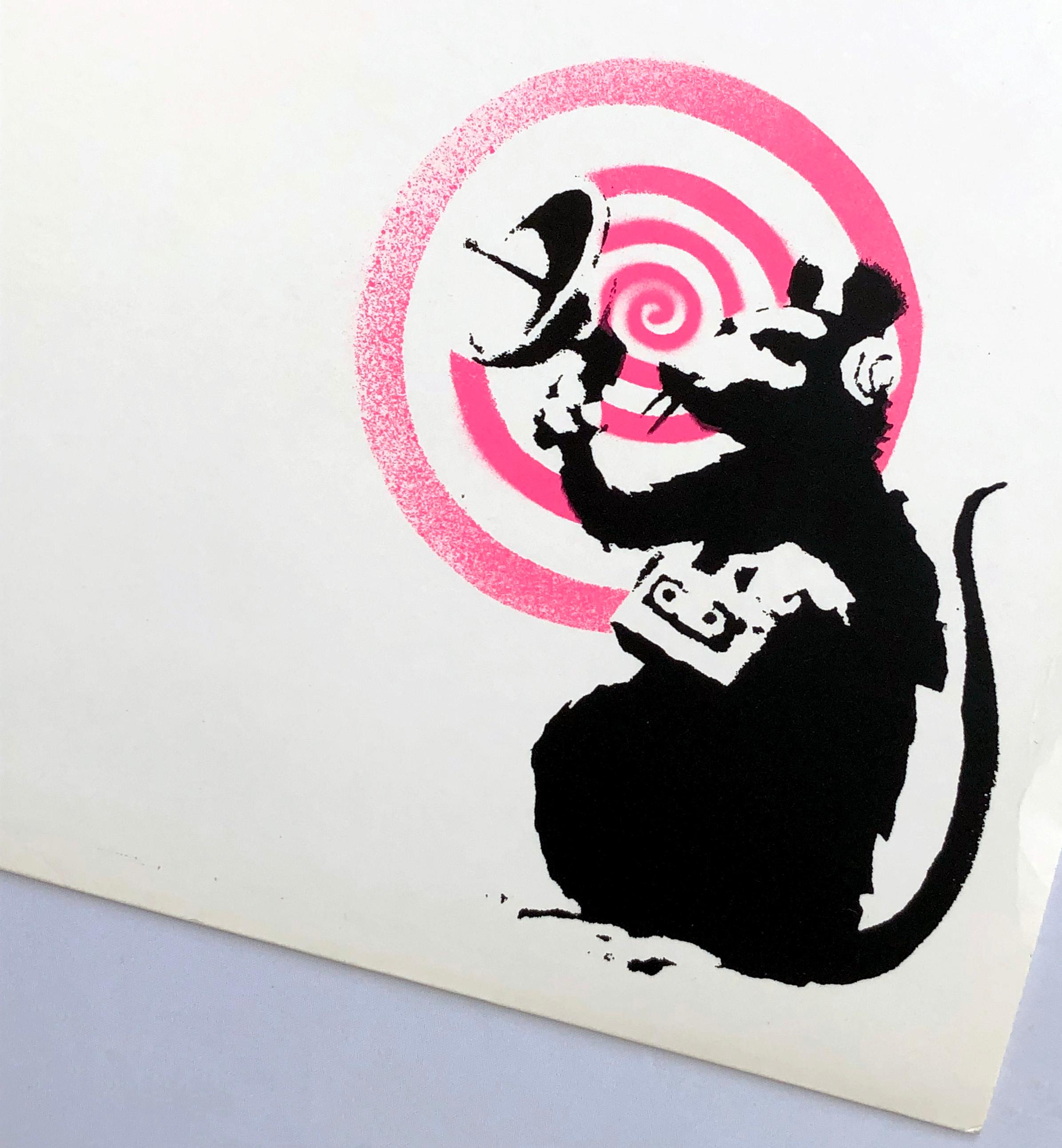 Banksy - Banksy Radar Rat record album art at 1stDibs | banksy album covers