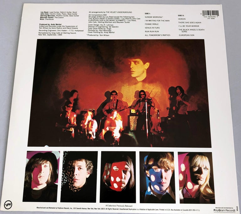 Andy Warhol - Warhol Banana Cover: Nico and The Velvet Underground ...