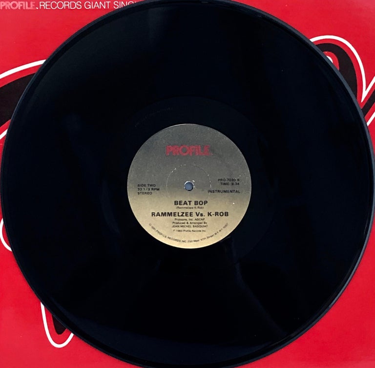 Jean-Michel Basquiat - Basquiat 1983 Beat Bop Vinyl Record at 1stDibs