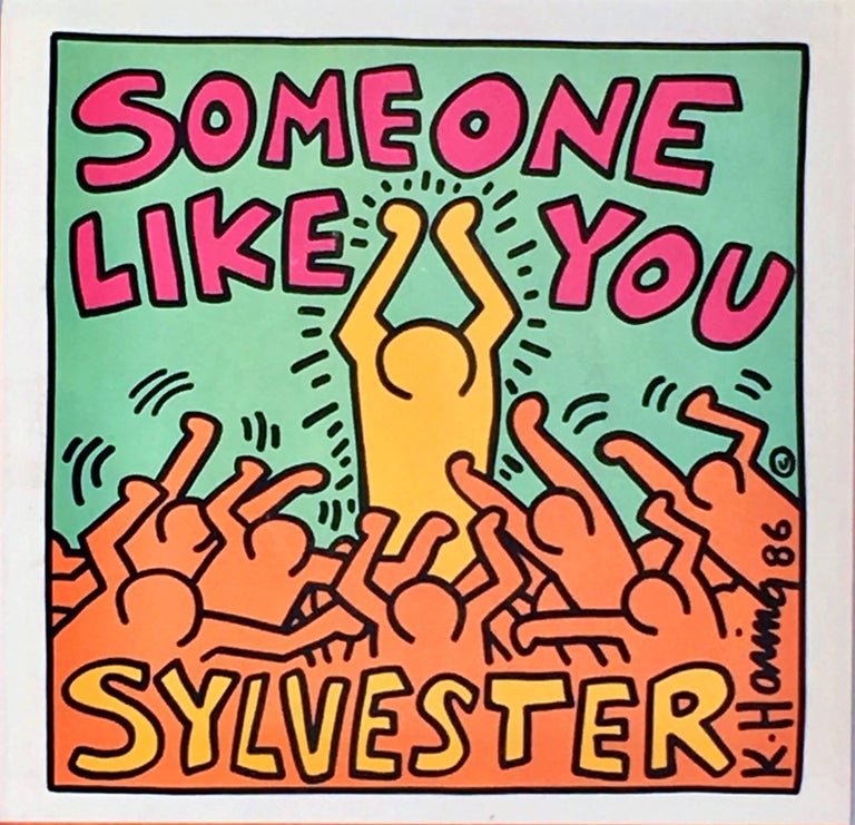 Keith Haring - Original Keith Haring Album Cover Art (vintage Keith ...