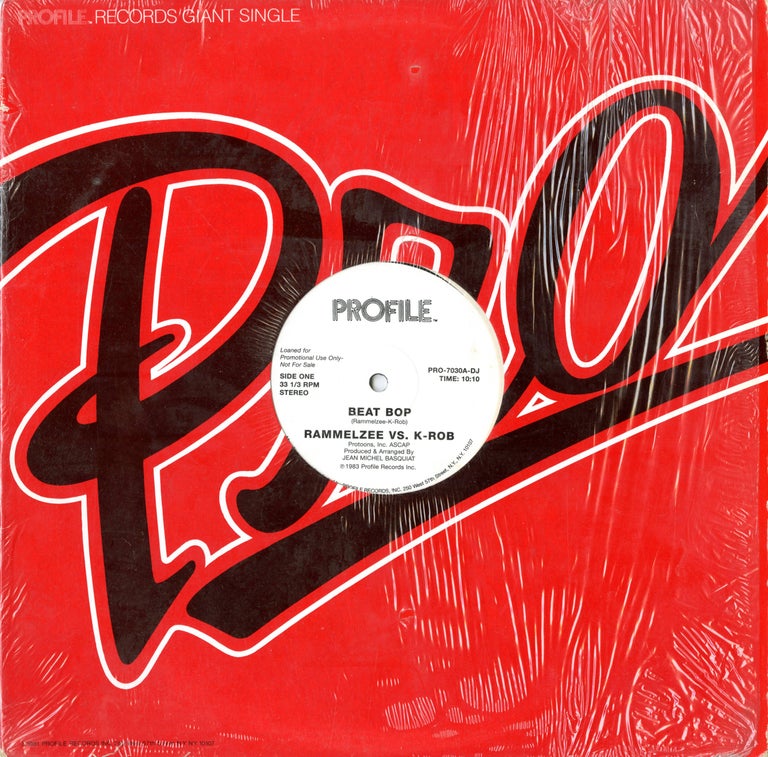 Jean-Michel Basquiat - Basquiat Beat Bop Vinyl Record at 1stDibs