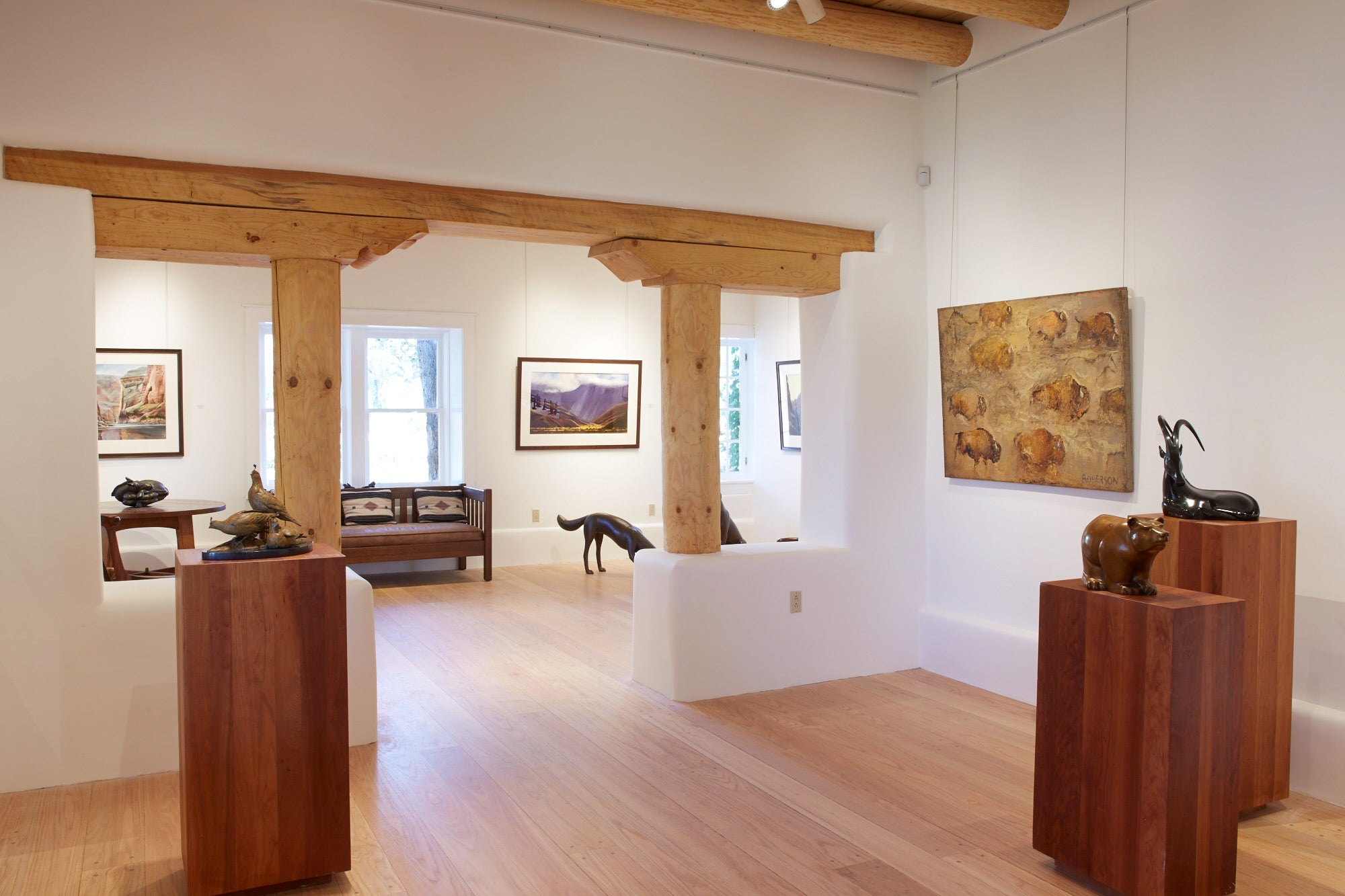 Gerald Peters Gallery - churned - Santa Fe, NM 87501 - 1stDibs