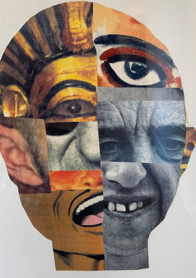 Mike Tesch - Celebrity Faces Puzzle -Collage 60 X 40 For Sale at 1stDibs