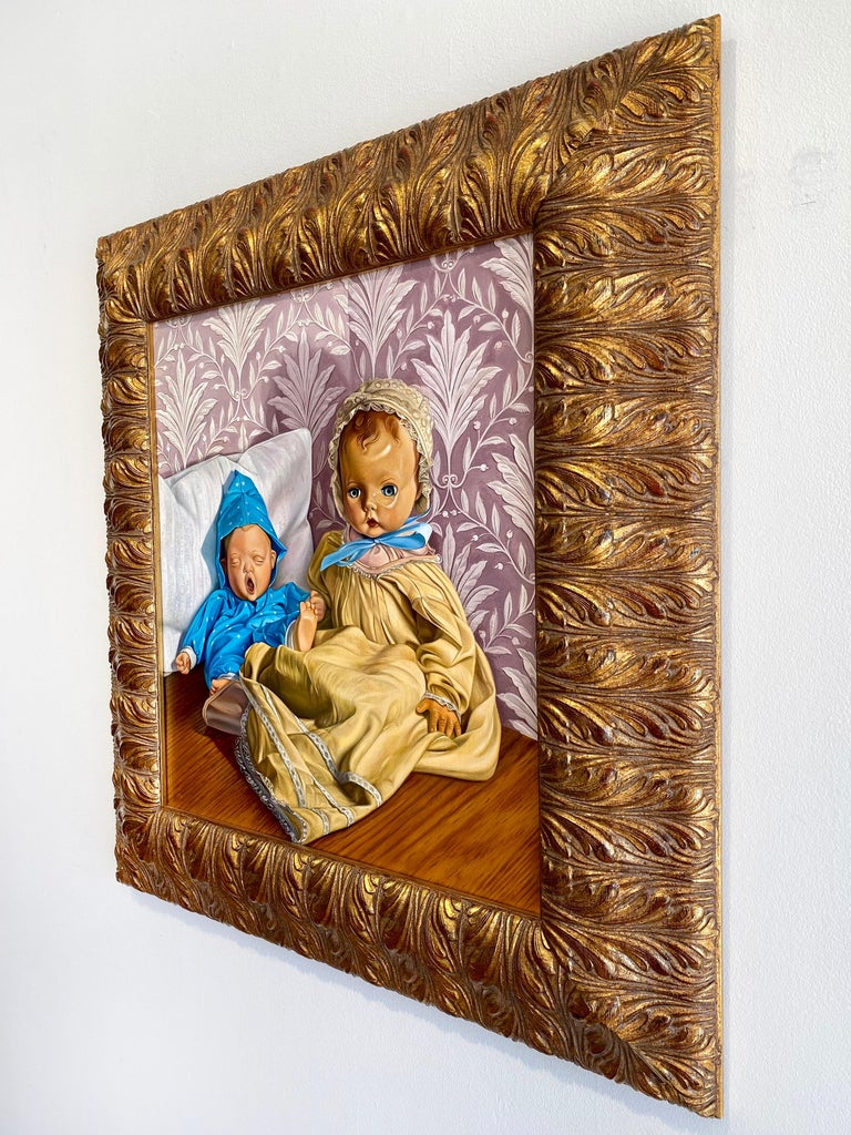 Thomas Hoffman - Photorealist portrait painting Thomas Hoffman 'Sid and ...