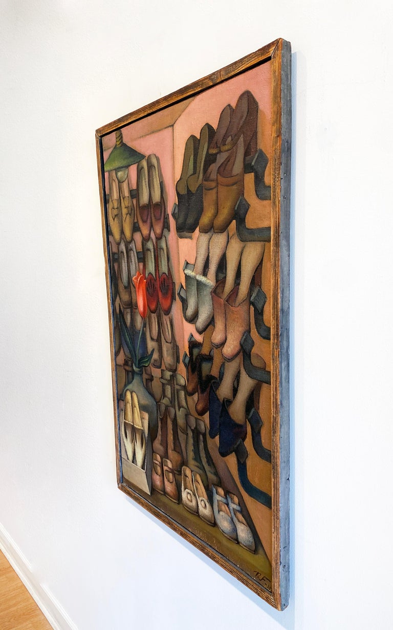 Theodore Fried - Modernist oil Painting by artist Theodore Fried ...