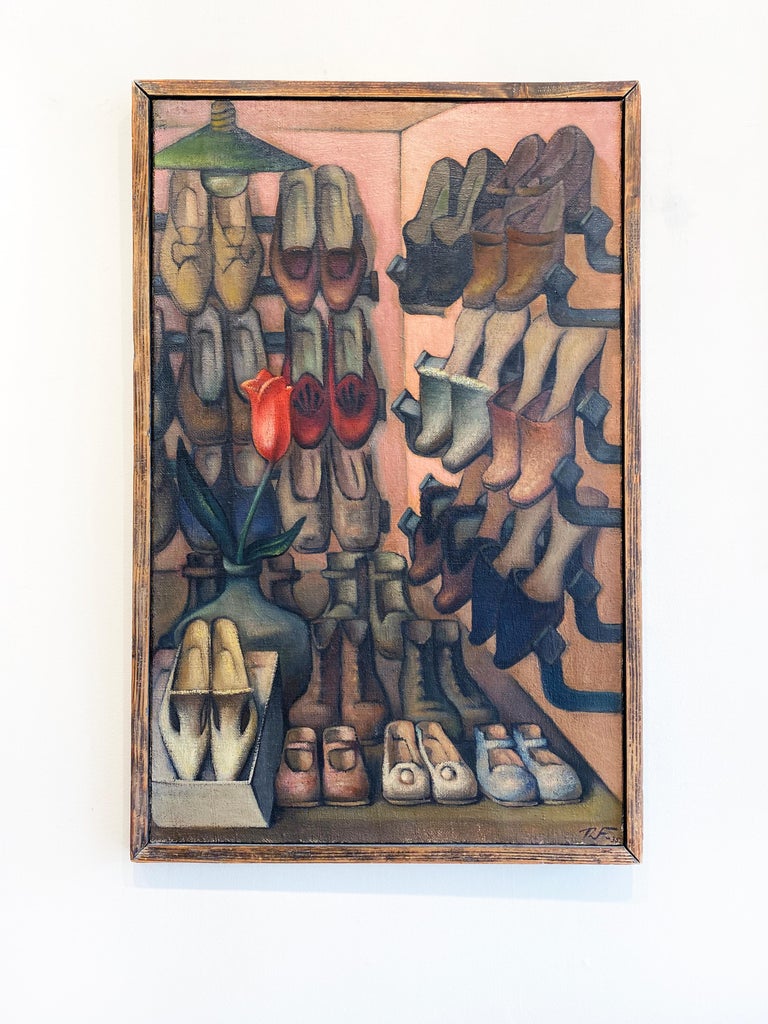 Theodore Fried - Modernist oil Painting by artist Theodore Fried ...