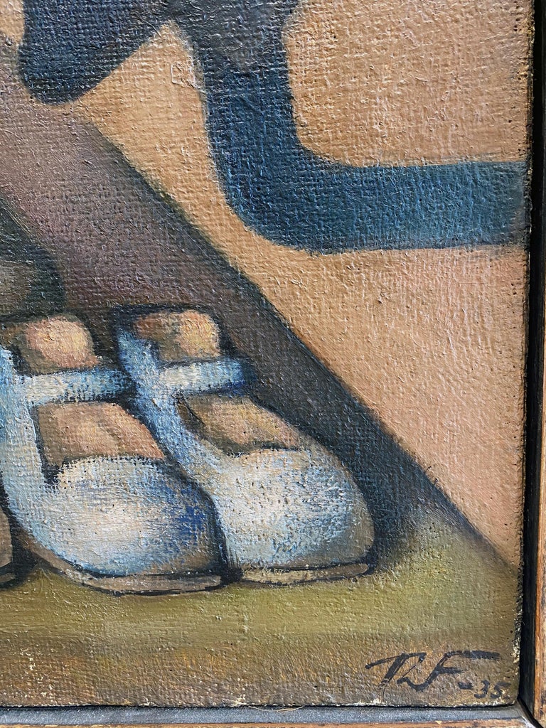 Theodore Fried - Modernist oil Painting by artist Theodore Fried ...