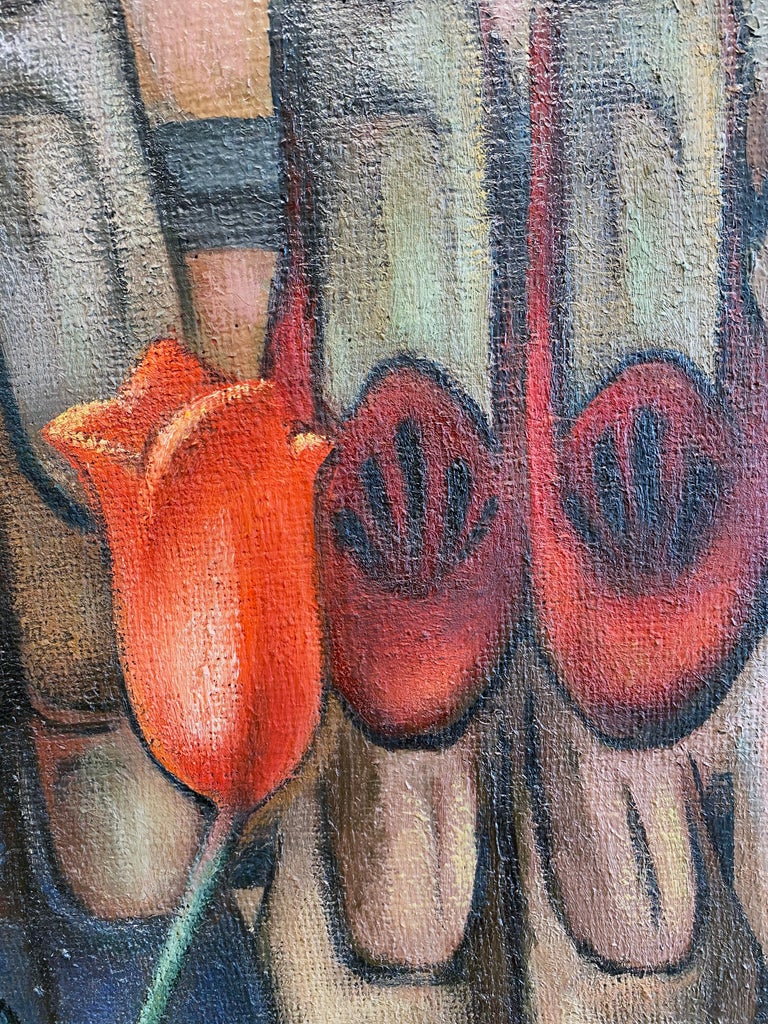 Theodore Fried - Modernist oil Painting by artist Theodore Fried ...