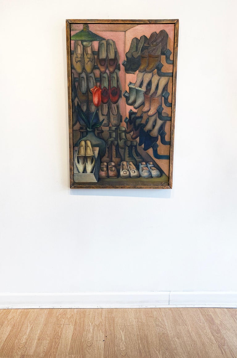 Theodore Fried - Modernist oil Painting by artist Theodore Fried ...