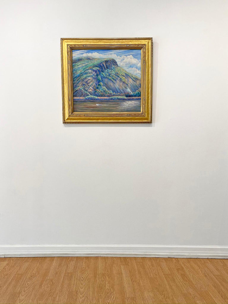 Arthur Frischke - 1930's Landscape painting by Arthur Frischke 'Crows ...