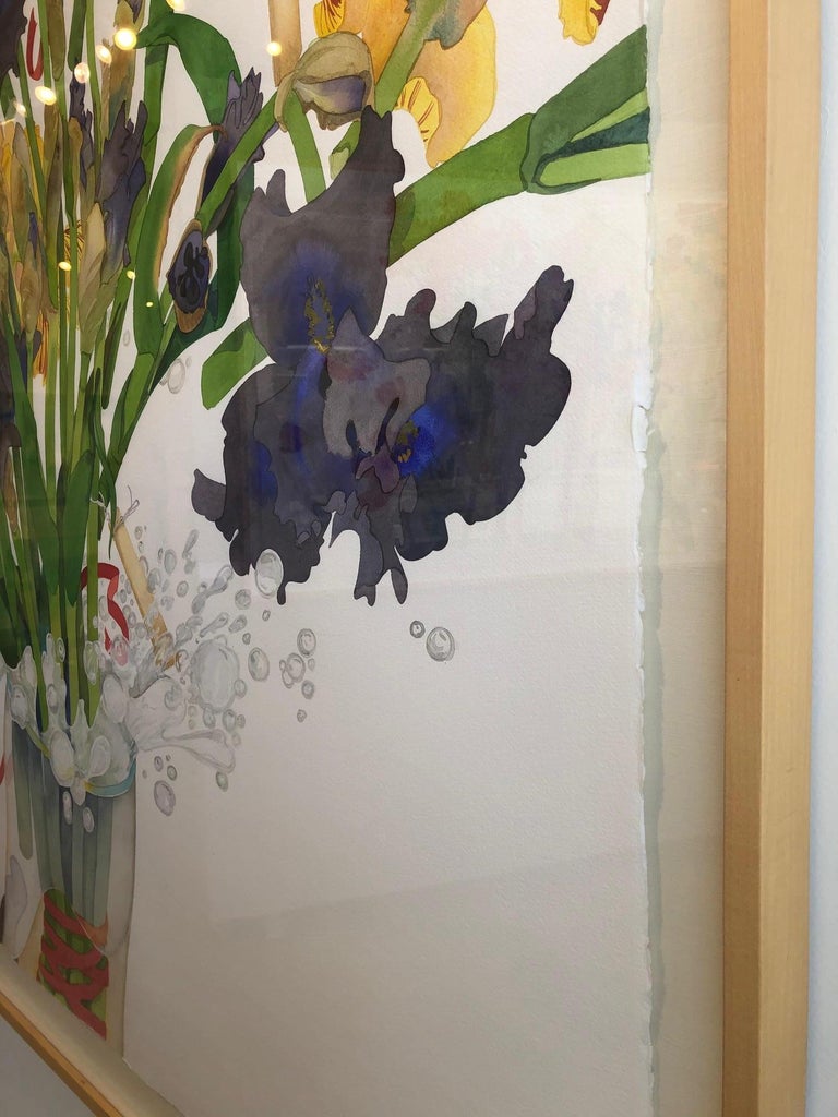 Gary Bukovnik - Iris Hense Away / original large contemporary ...