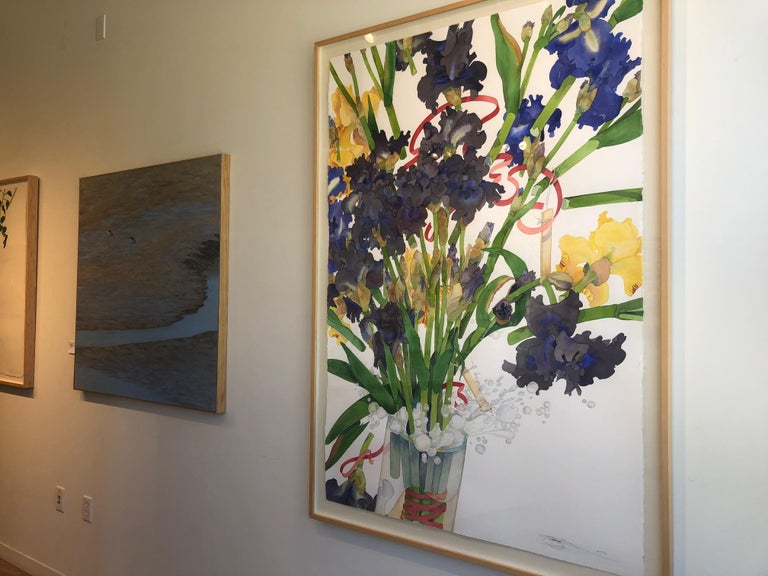 Gary Bukovnik - Iris Hense Away / original large contemporary ...