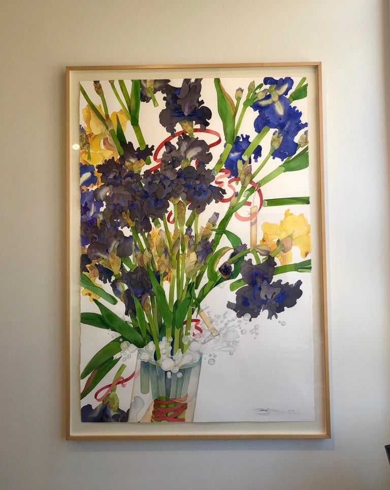 Gary Bukovnik - Iris Hense Away / original large contemporary ...