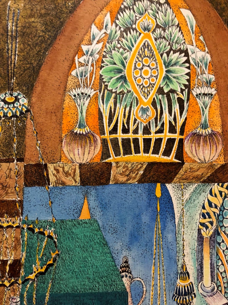 Baruch Nachshon - Machpela Cave Chevron 1967 Israeli Judaica Mixed ...